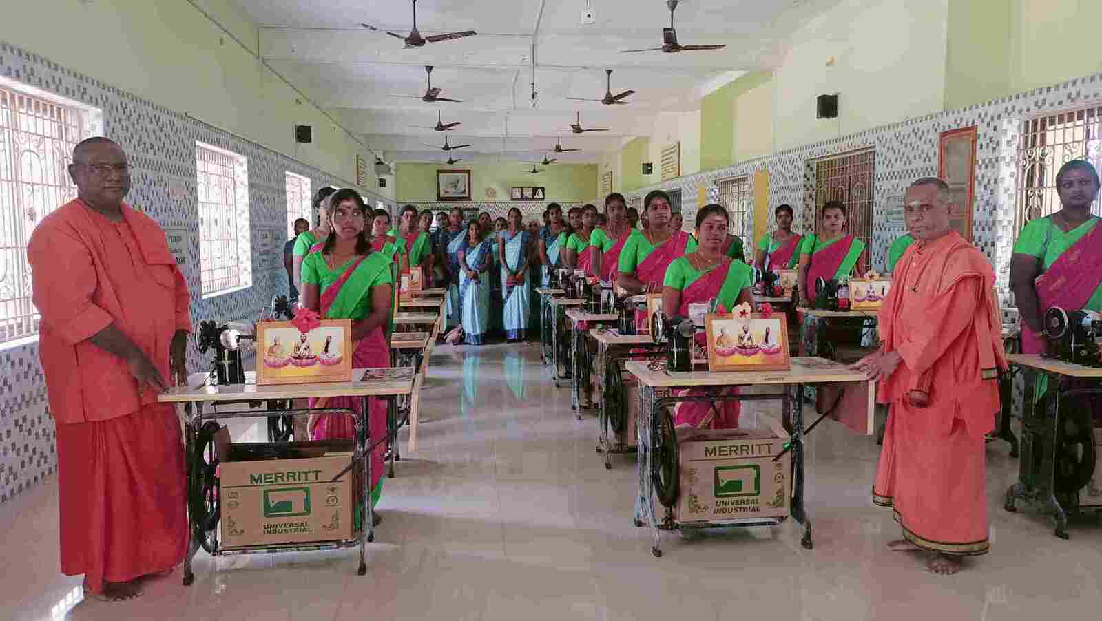 Sewing Machine Distribution Programme | Ramakrishna Math, Nattarampalli ...